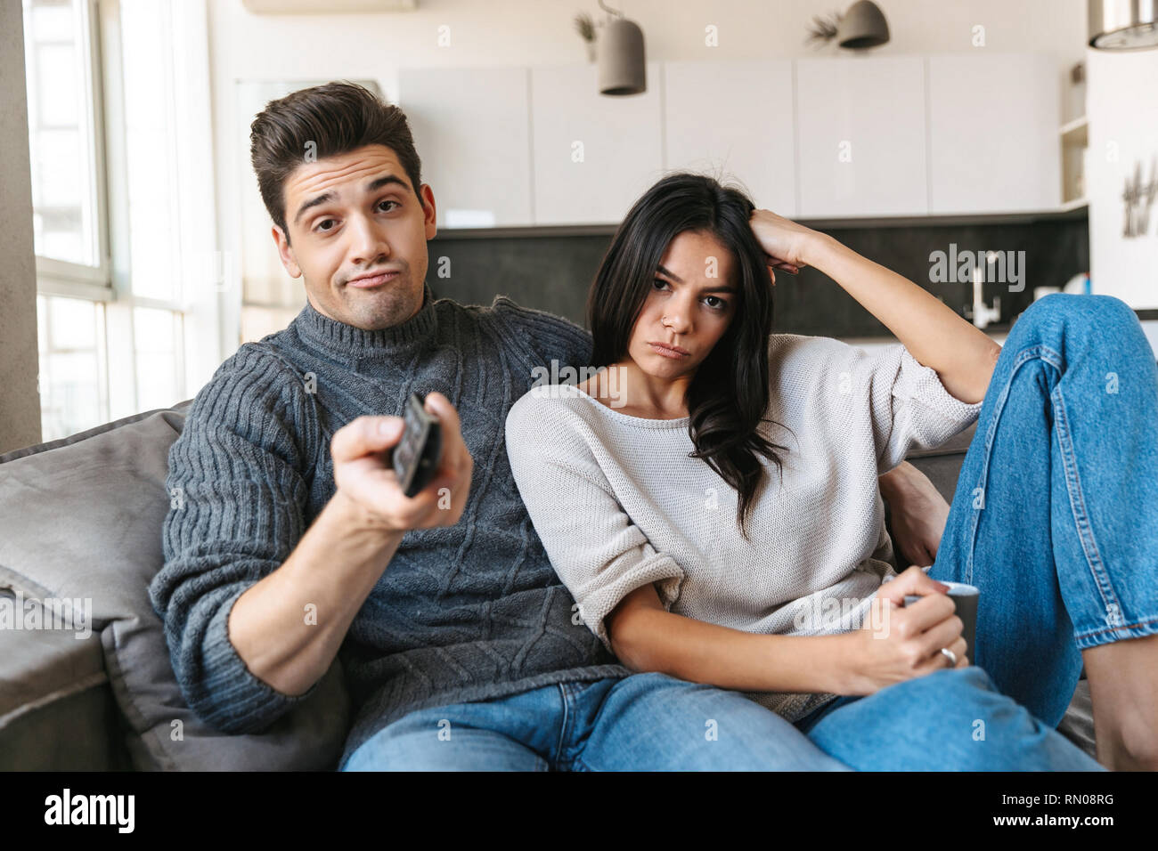 Bored couple hi-res stock photography and images - Alamy