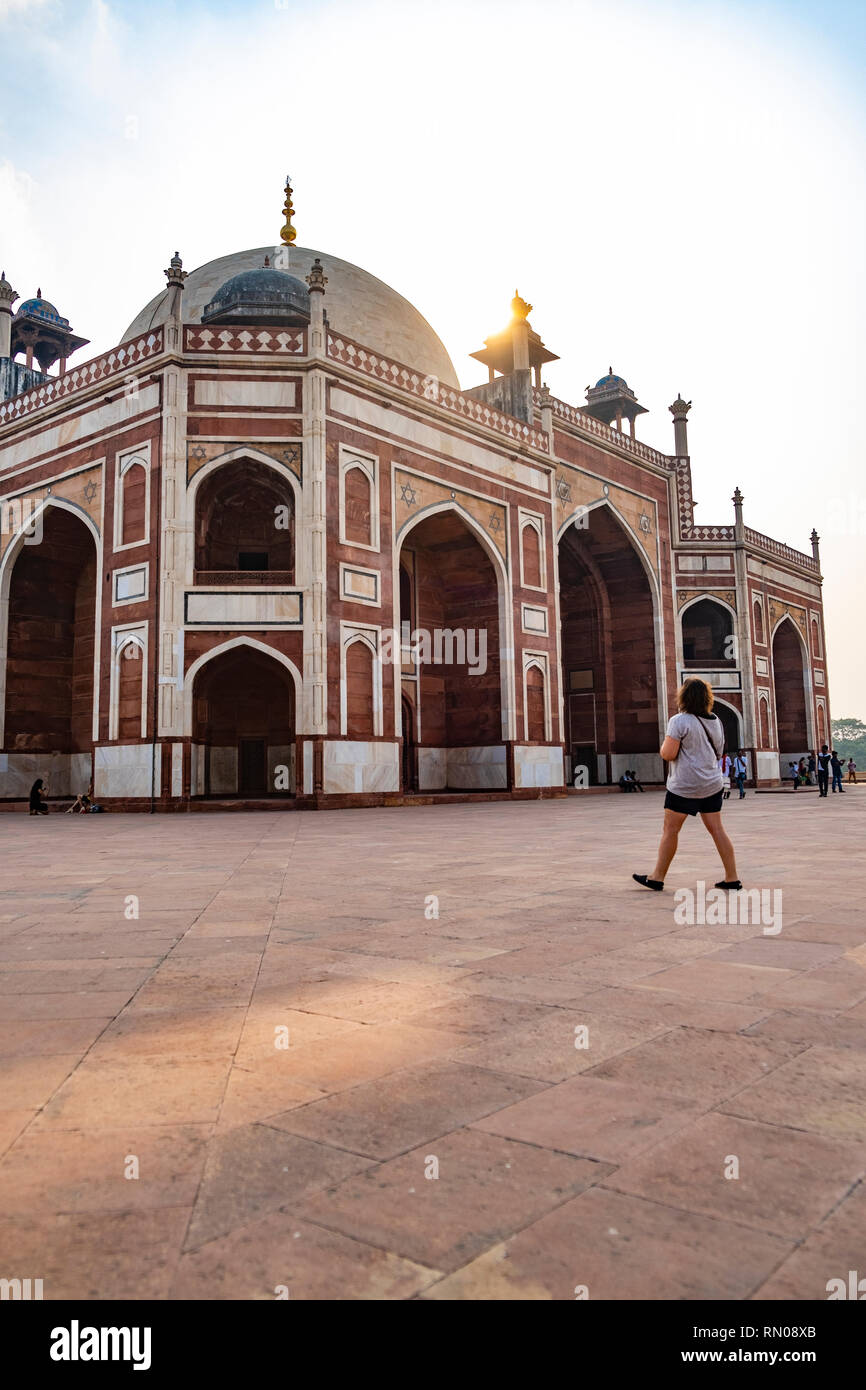 Humayun tomb interior hi-res stock photography and images - Alamy