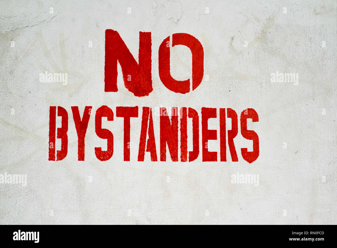 Keep right sign in a dirty hi-res stock photography and images - Alamy