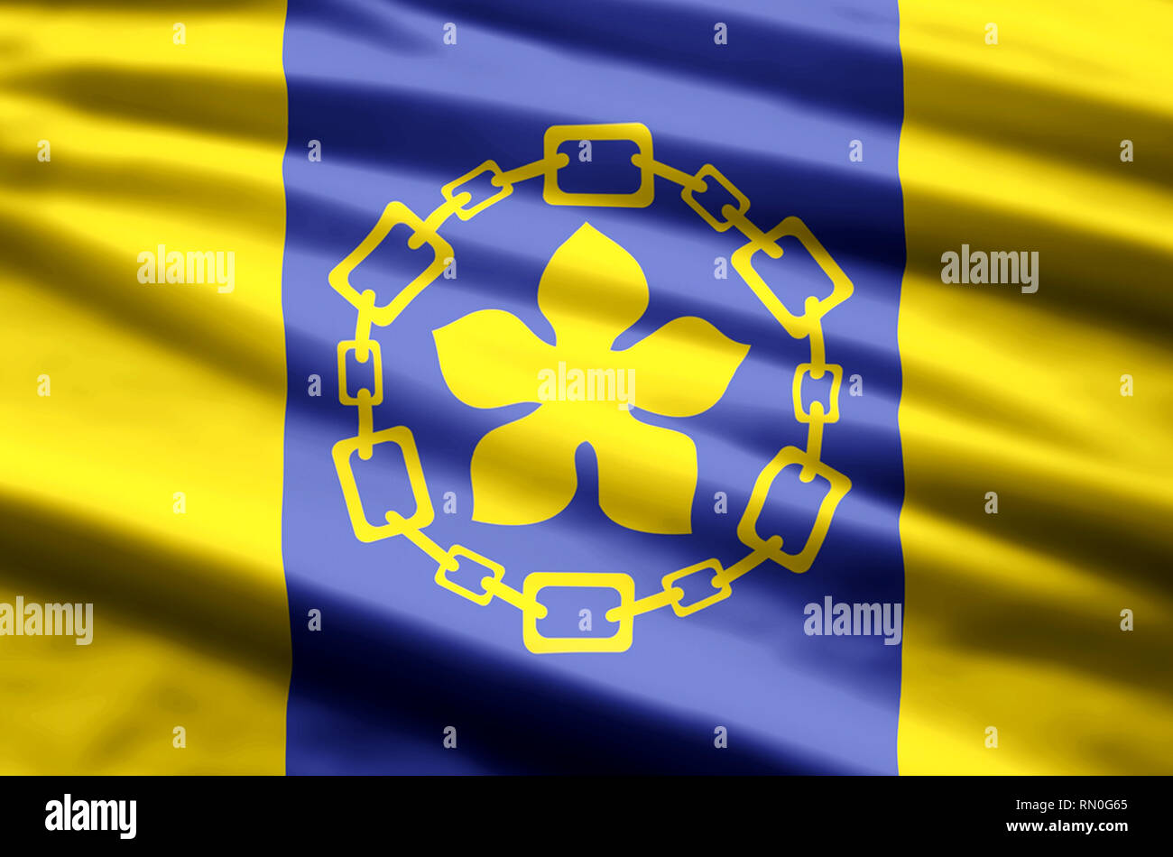 Hamilton stylish waving and closeup flag illustration. Perfect for ...