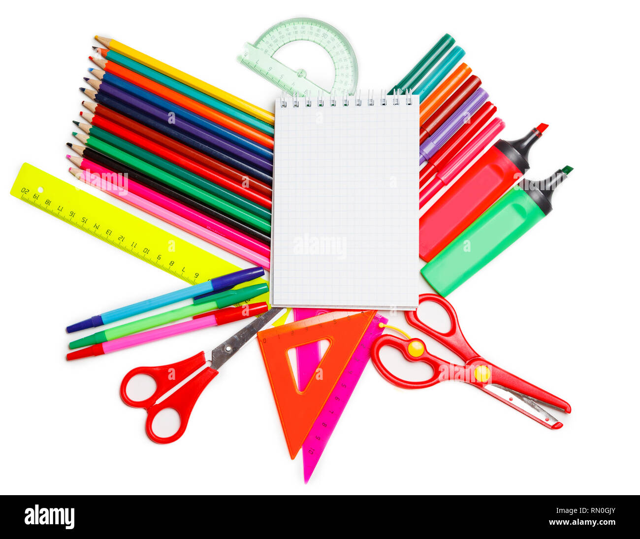 Markers in place Cut Out Stock Images & Pictures - Alamy