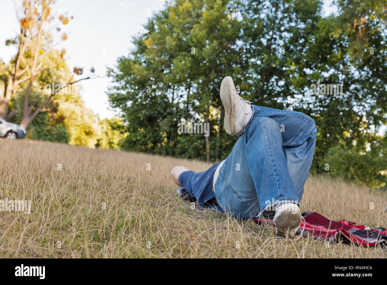 Resting driver hi-res stock photography and images - Alamy