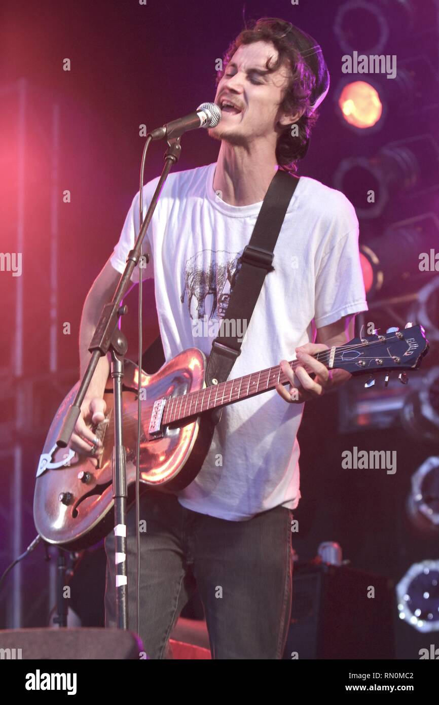 Singer, songwriter and guitarist Ian Felice of The Felice Brothers is ...