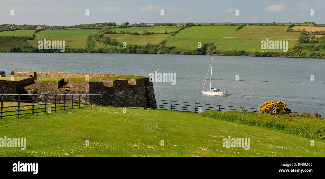 Charles Fort, at the entrance to Kinsale harbour Stock Photo - Alamy