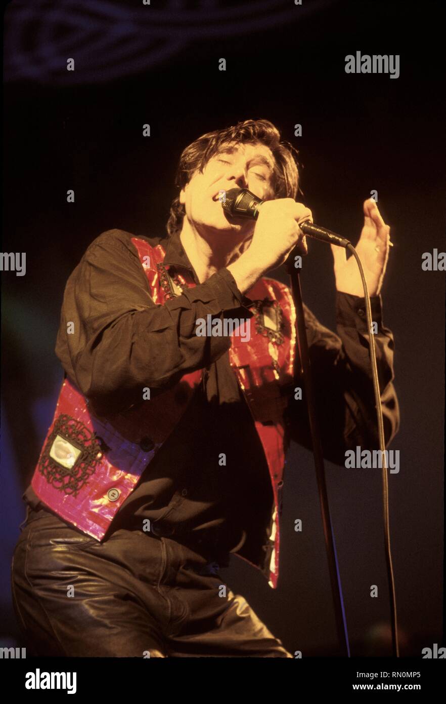 Singer, musician, songwriter and occasional actor Bryan Ferry, famed ...