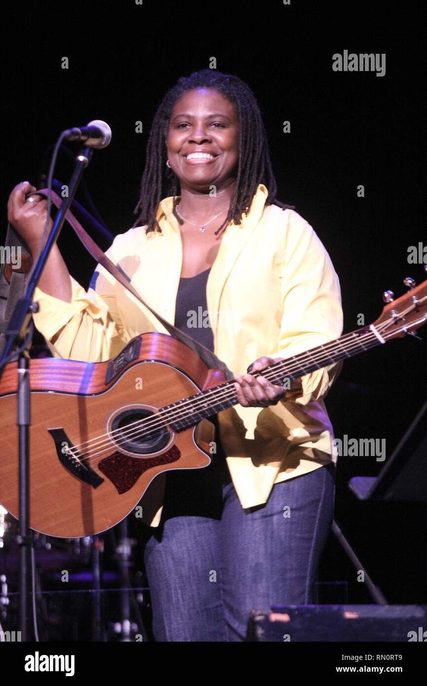 Singer, songwriter and guitarist Ruthie Foster is shown performing on ...