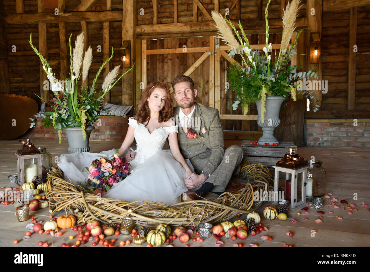 In a suit on a farm for a wedding hi-res stock photography and images ...
