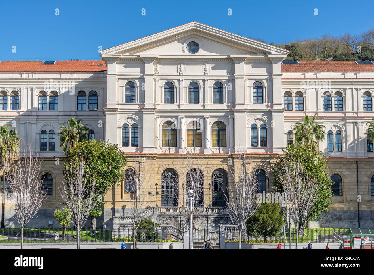 Bilbao, Basque Country, Spain. March 26, 2017. University of Deusto ...