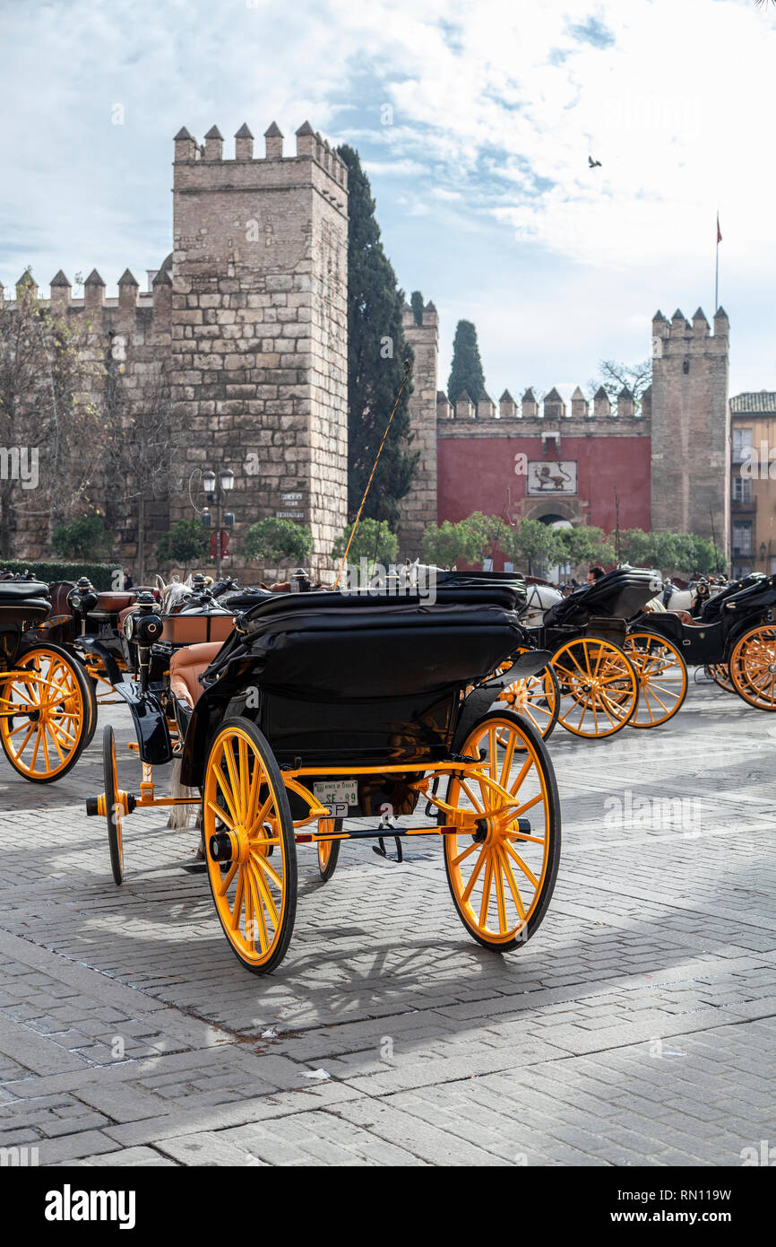 Real alcazar of seville hi-res stock photography and images - Alamy