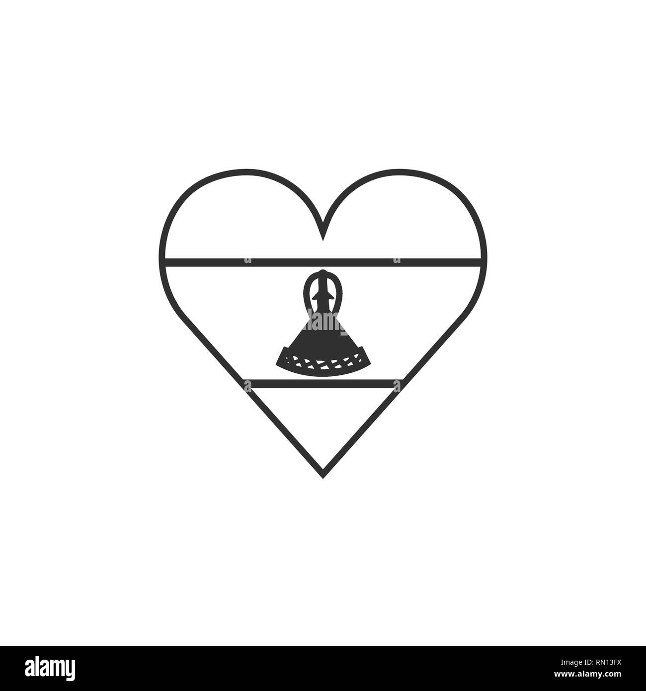Basotho symbol Stock Vector Images - Alamy