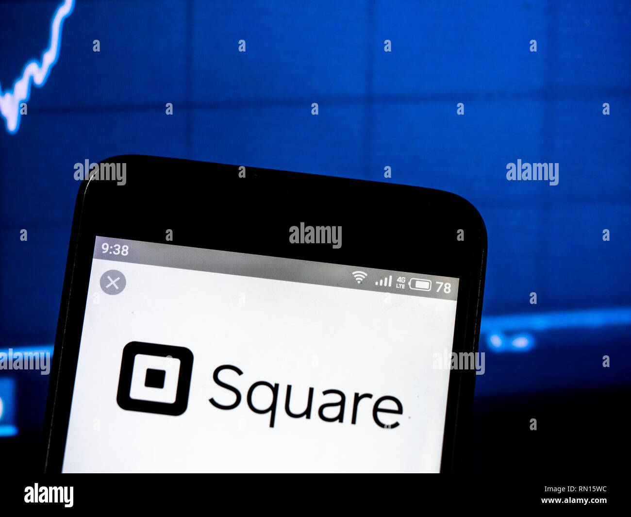Square, Inc. company logo seen displayed on smart phone Stock Photo - Alamy
