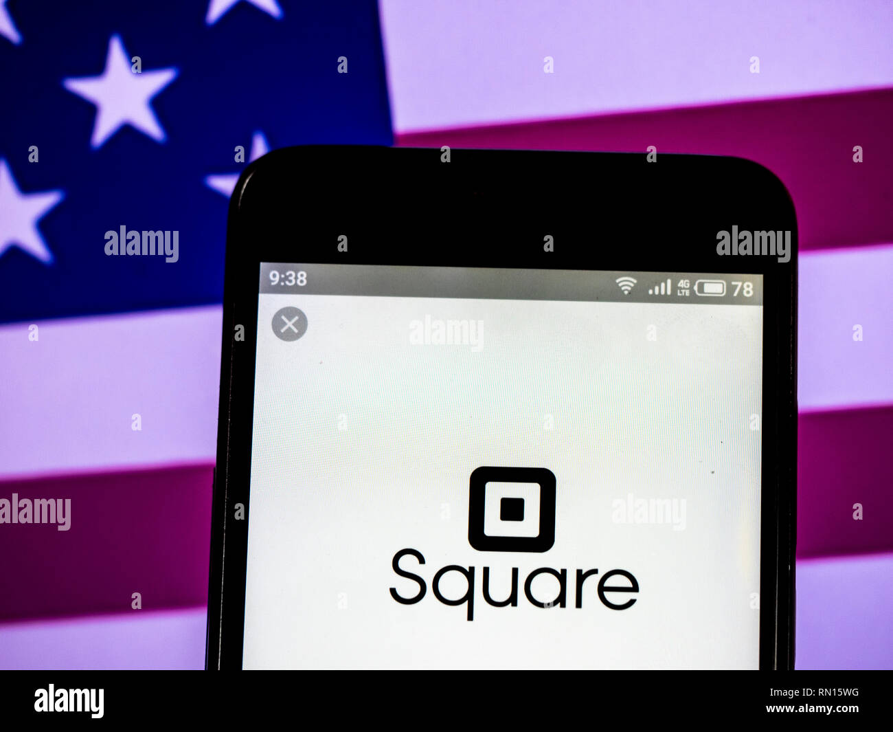 Square, Inc. company logo seen displayed on smart phone Stock Photo - Alamy