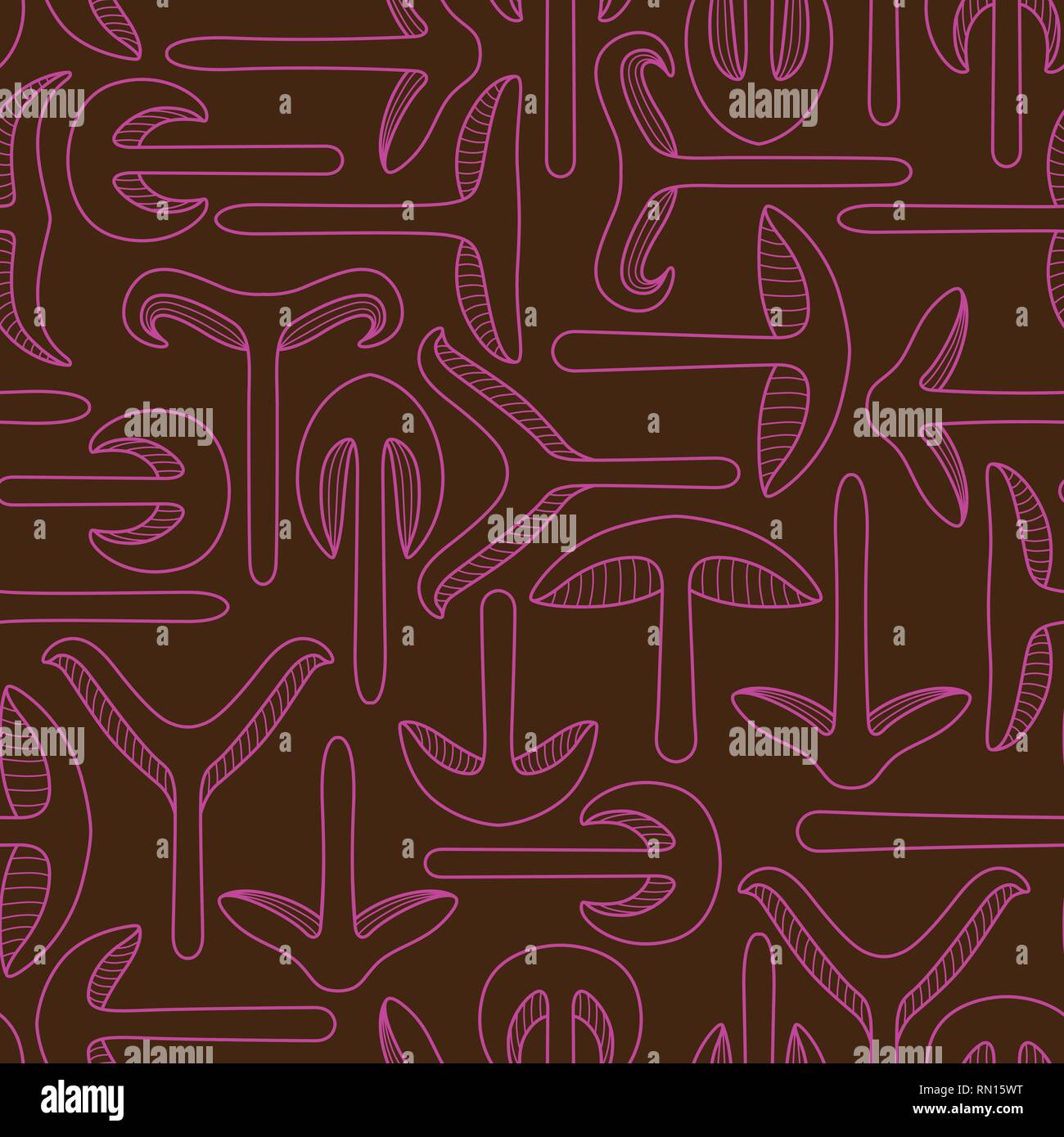 Brown line pattern Stock Vector Images - Alamy
