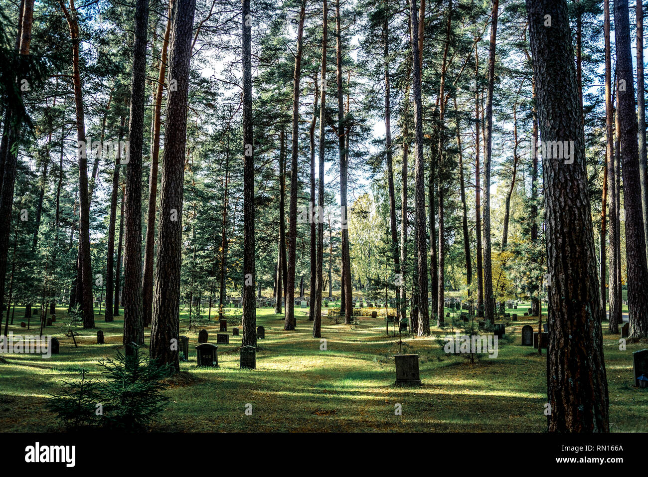 Skogskyrkogarden, Woodland Cemetery, Unesco World Heritage site ...
