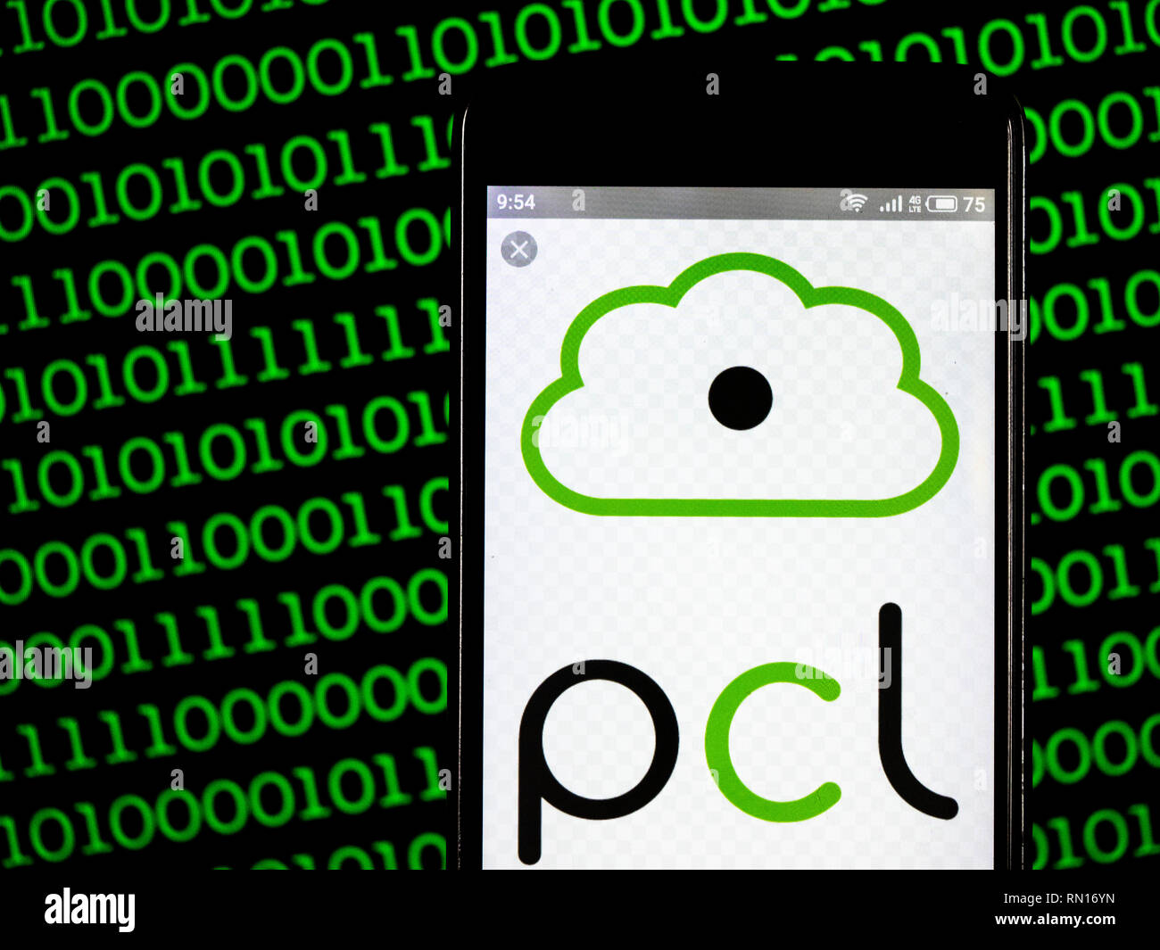 Point Cloud Library logo seen displayed on smart phone Stock Photo - Alamy