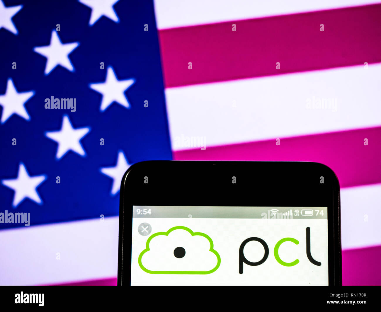 Point Cloud Library logo seen displayed on smart phone Stock Photo - Alamy