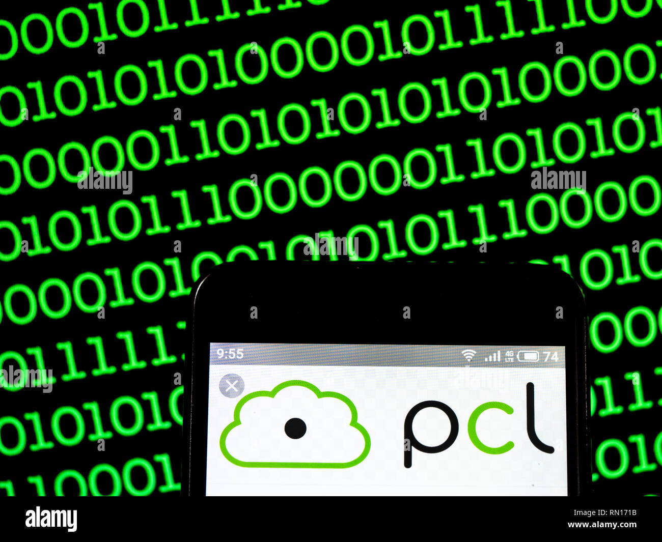 Point Cloud Library logo seen displayed on smart phone Stock Photo - Alamy