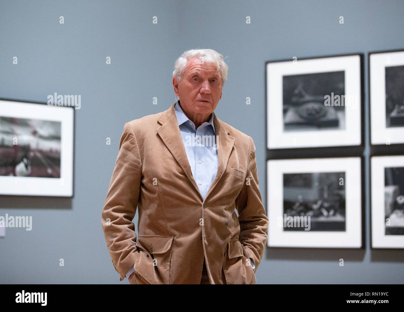 Photographer, Sir Don McCullin, at Tate Britain as the Exhibition of 60 ...