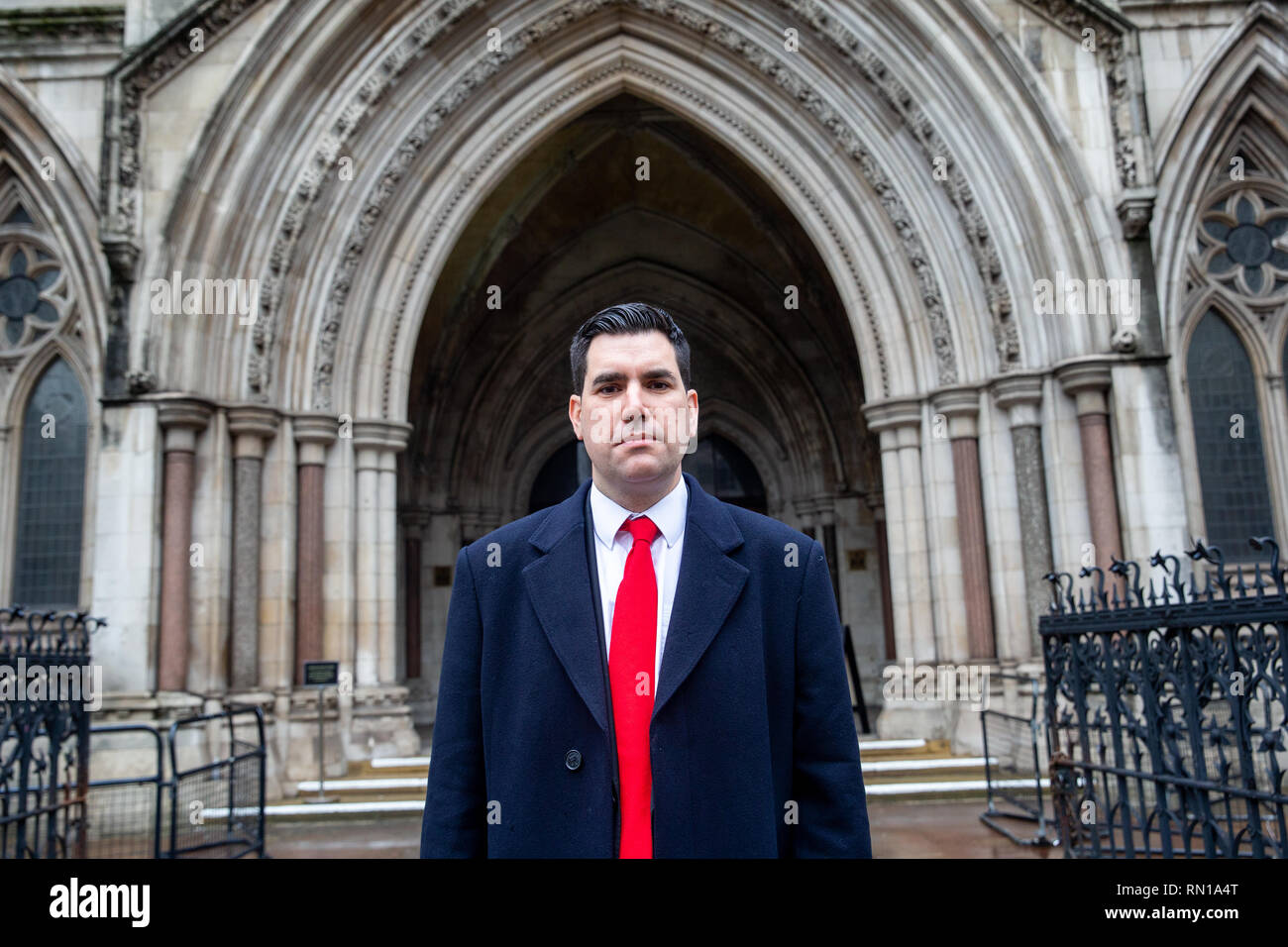 Shadow Lord Chancellor,Richard Burgon, leaves the High Court after ...