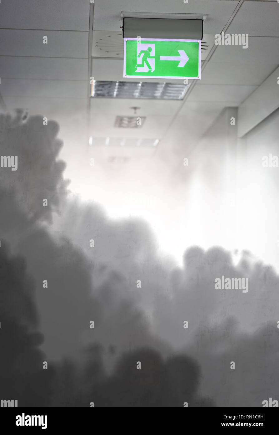 Escape smoke hi-res stock photography and images - Alamy