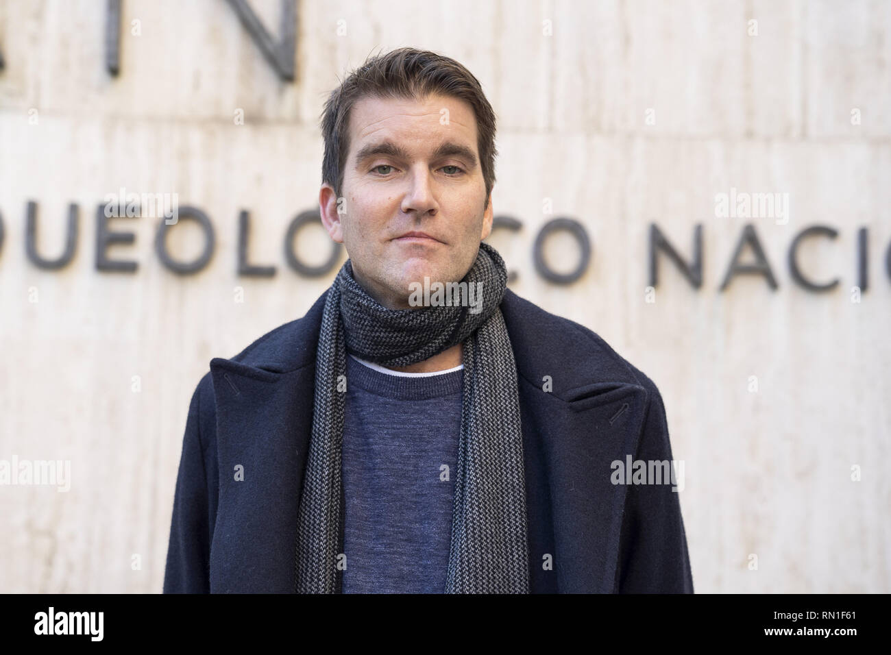 Felix Randau attends 'Otzi, El Hombre De Hielo' photocall at Museo ...