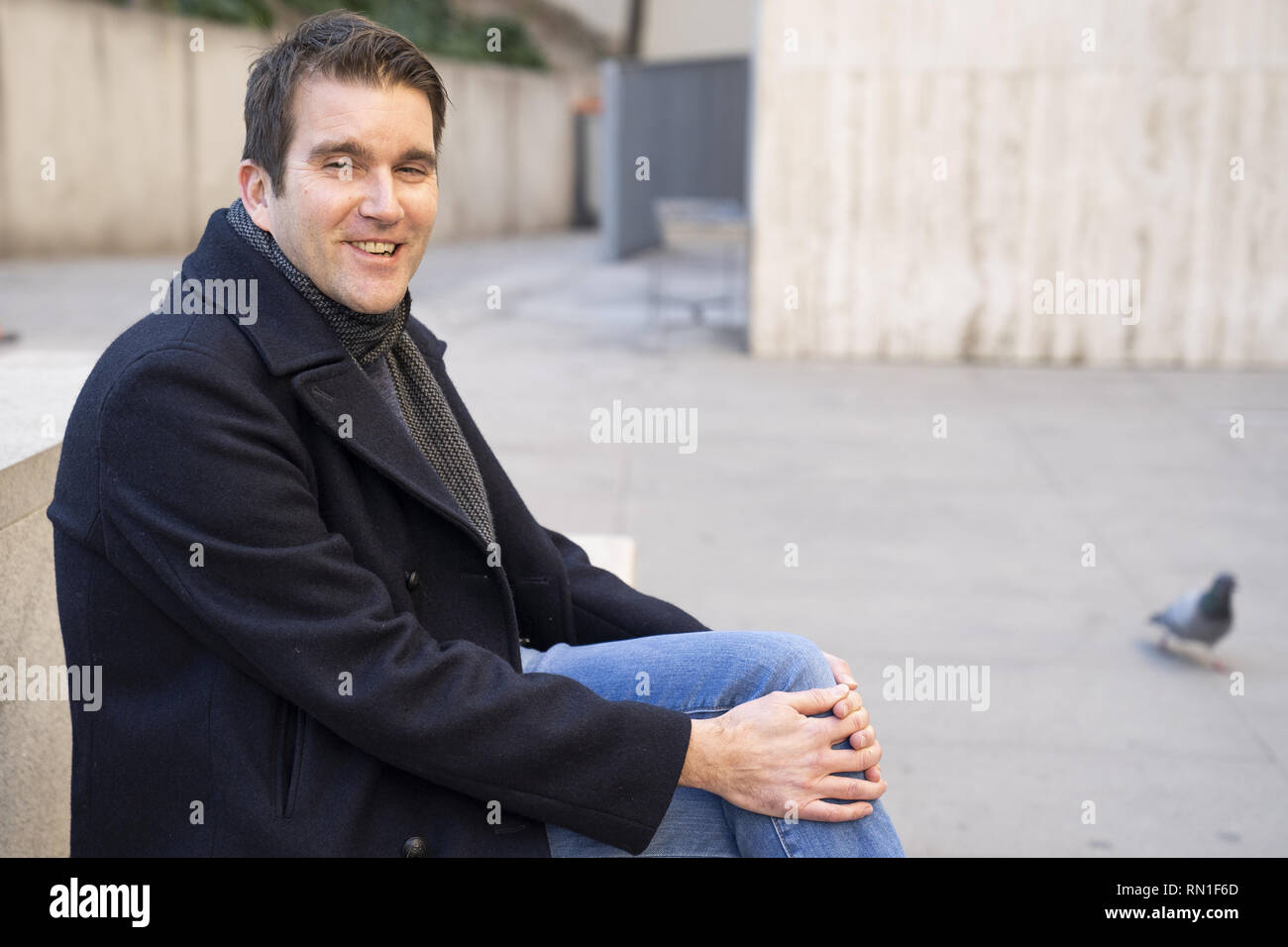 Felix Randau attends 'Otzi, El Hombre De Hielo' photocall at Museo ...