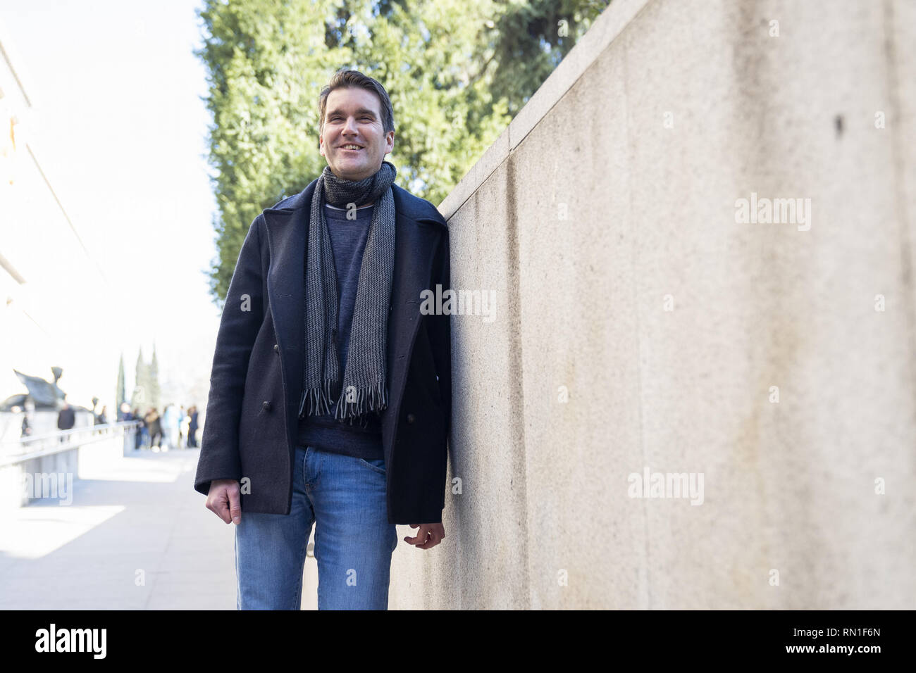 Felix Randau attends 'Otzi, El Hombre De Hielo' photocall at Museo ...