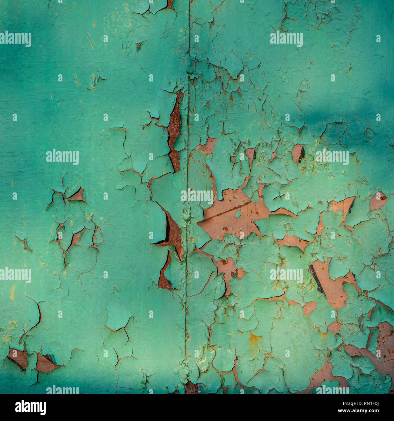 Multicolored Abstract background: Old rusty metalplate texture surface ...