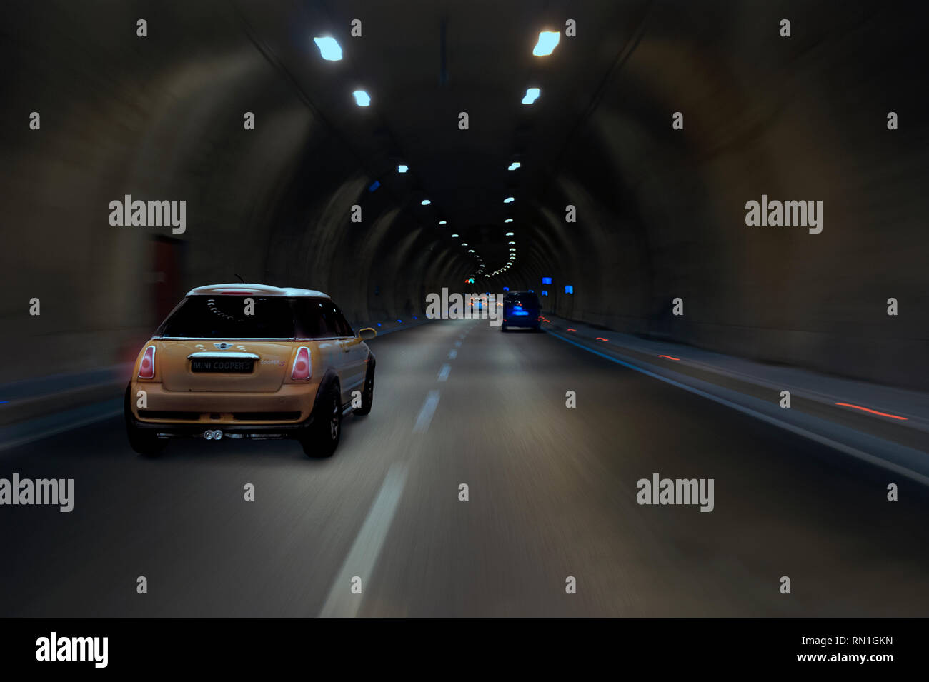 Car tunnel hi-res stock photography and images - Alamy
