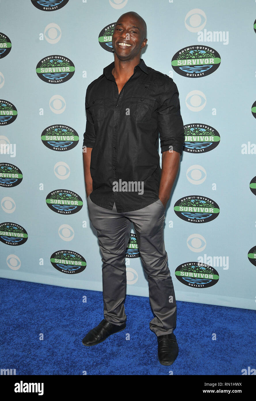 James Clement B - Survivor 10 Year Anniversary Party on the CBS Lot in ...
