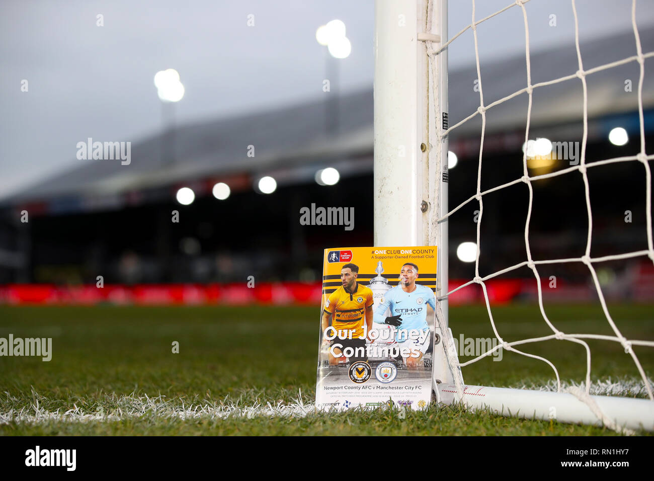 Fa cup fifth round match rodney parade hi-res stock photography and ...