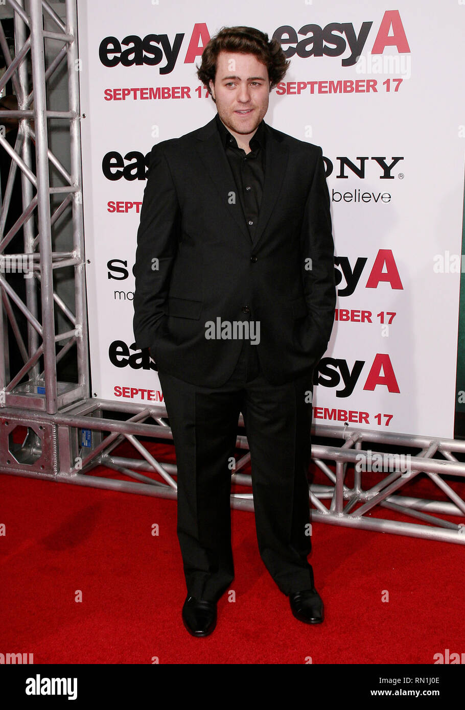 Jameson Moss Easy a Premiere at the Chinese Theatre In Los Angeles ...
