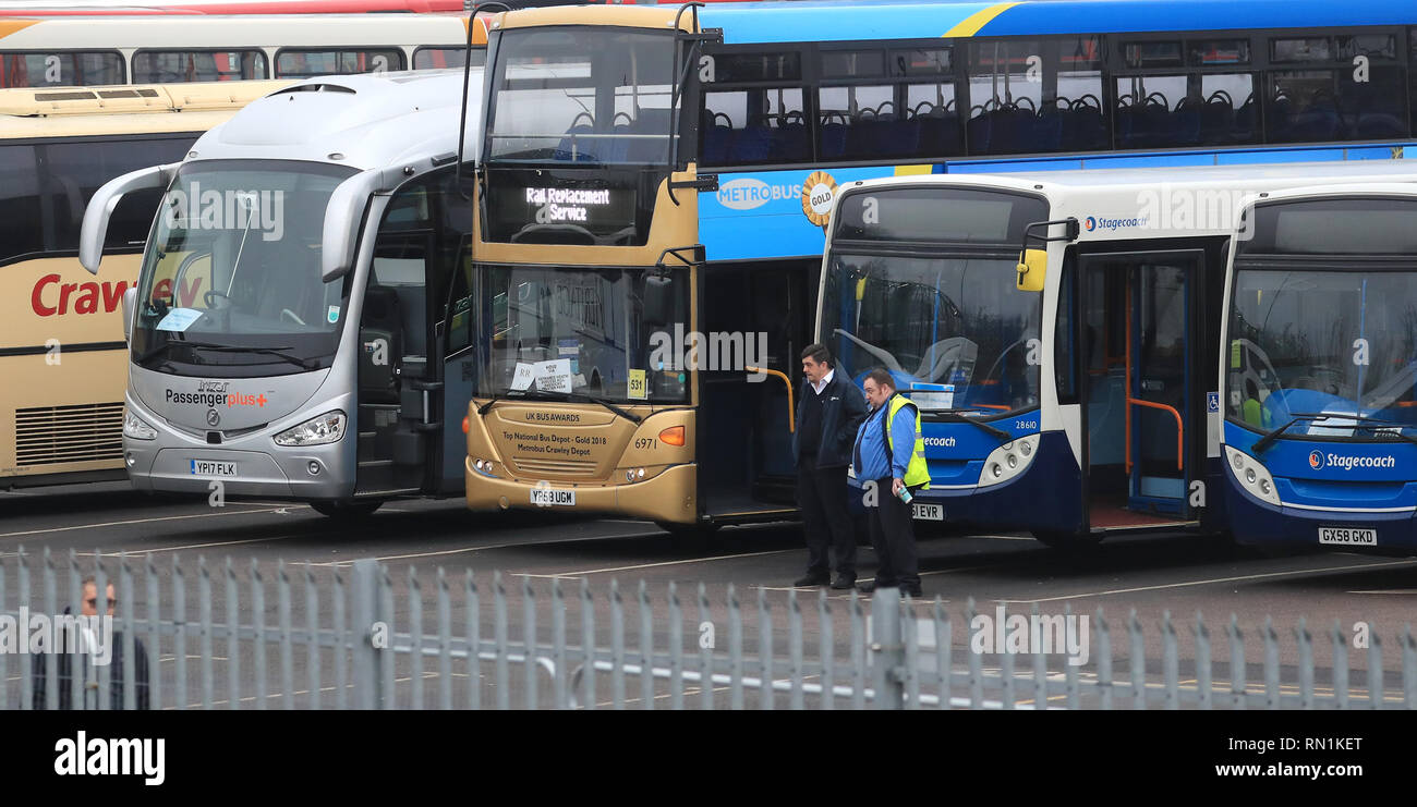 Rail replacement buses hi-res stock photography and images - Alamy