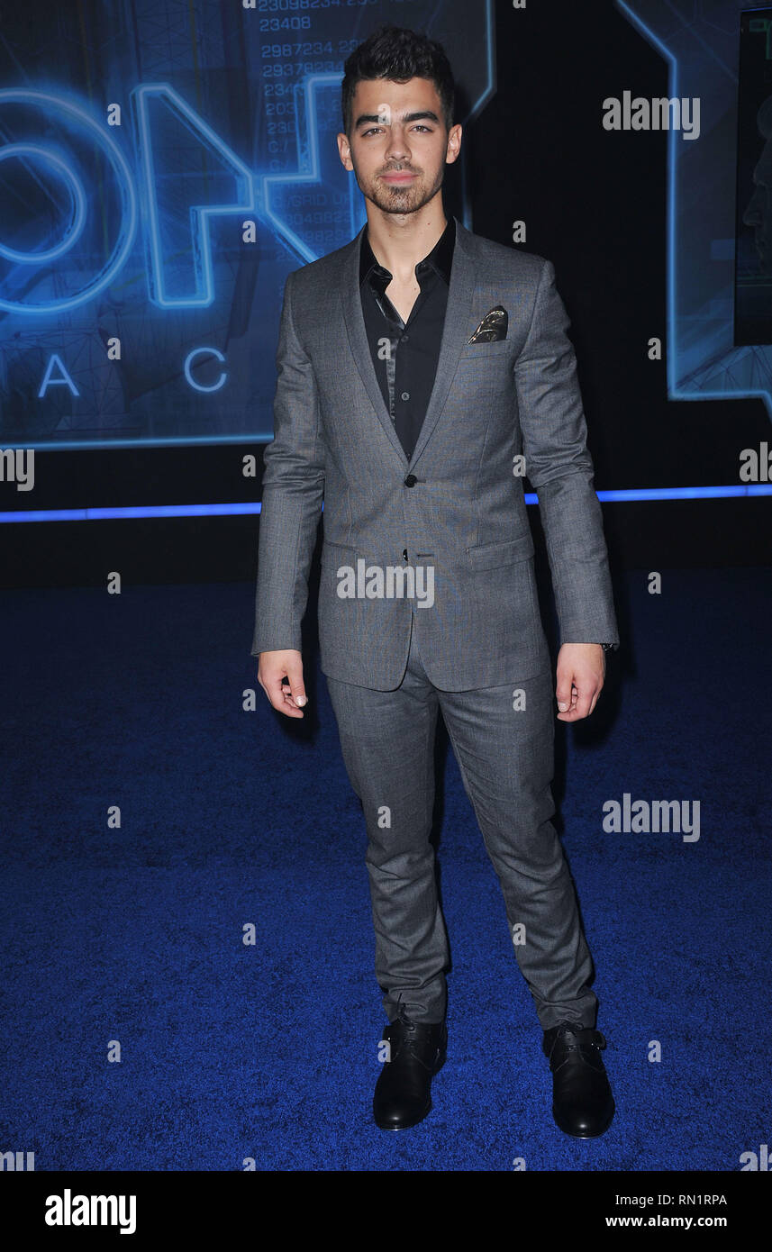 Joe Jonas - Tron: Legacy Premiere at the El Capitan Theatre In Los ...