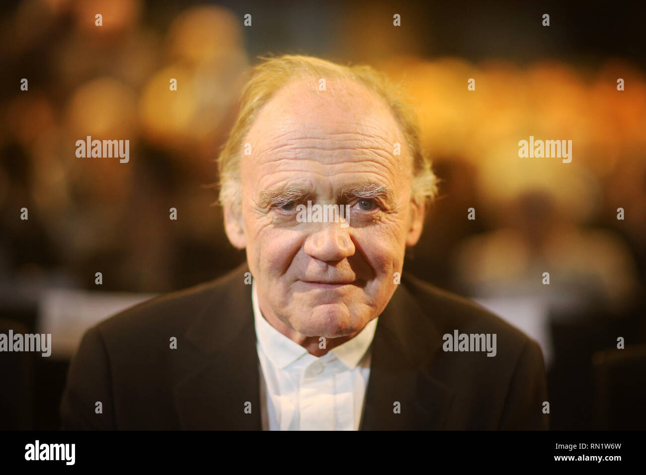Mainz, Germany. 18th Jan, 2015. Swiss actor Bruno Ganz smiles after ...