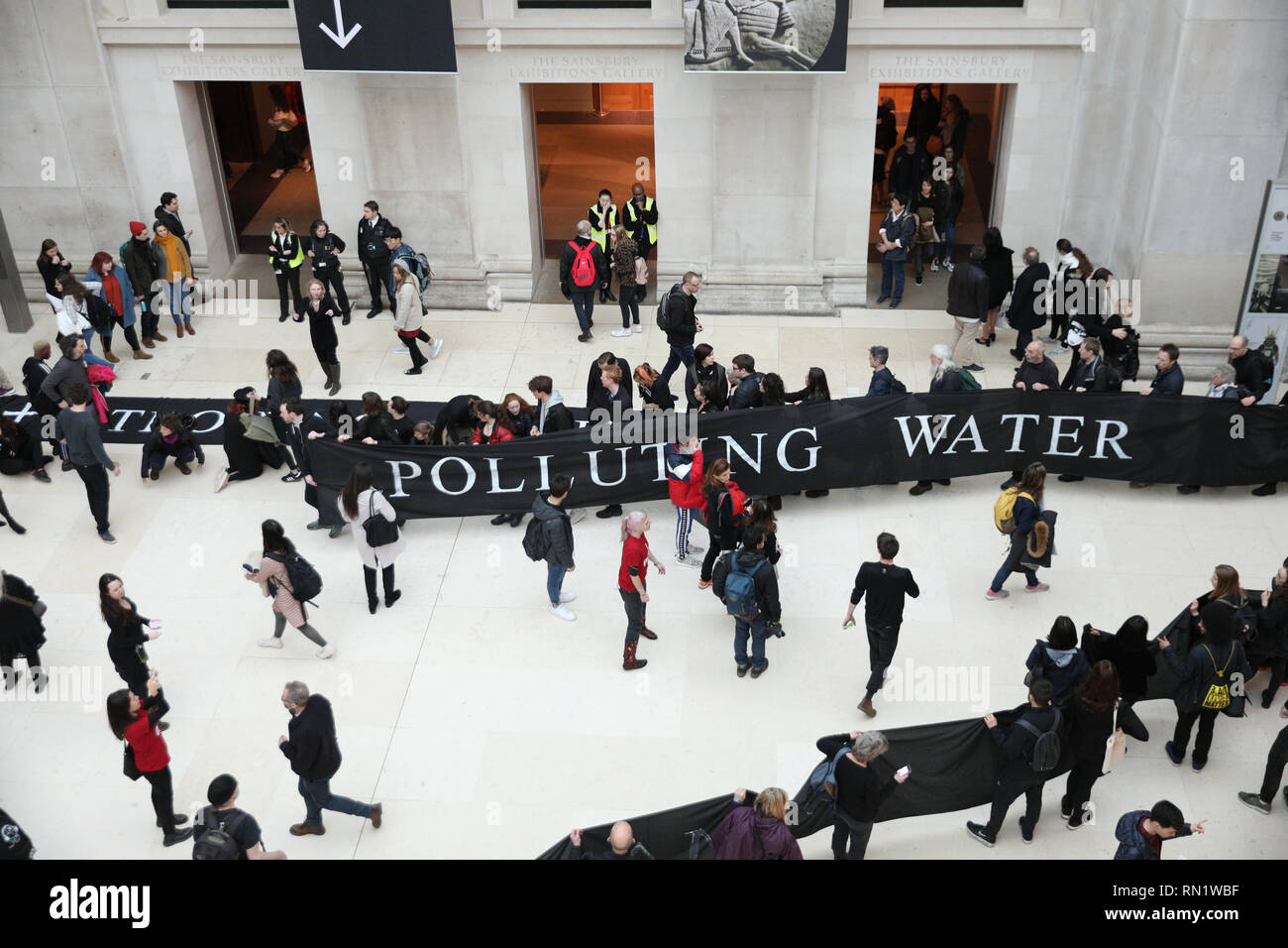 British Museum, London, UK, 16th Feb 2019. 'BP or Not BP - No War No ...
