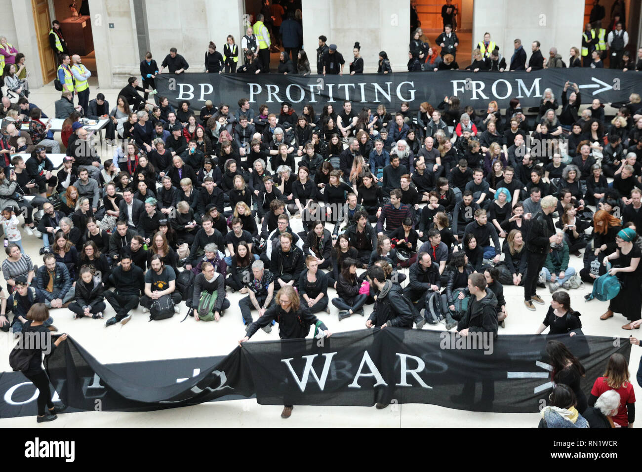 British Museum, London, UK, 16th Feb 2019. 'BP or Not BP - No War No ...