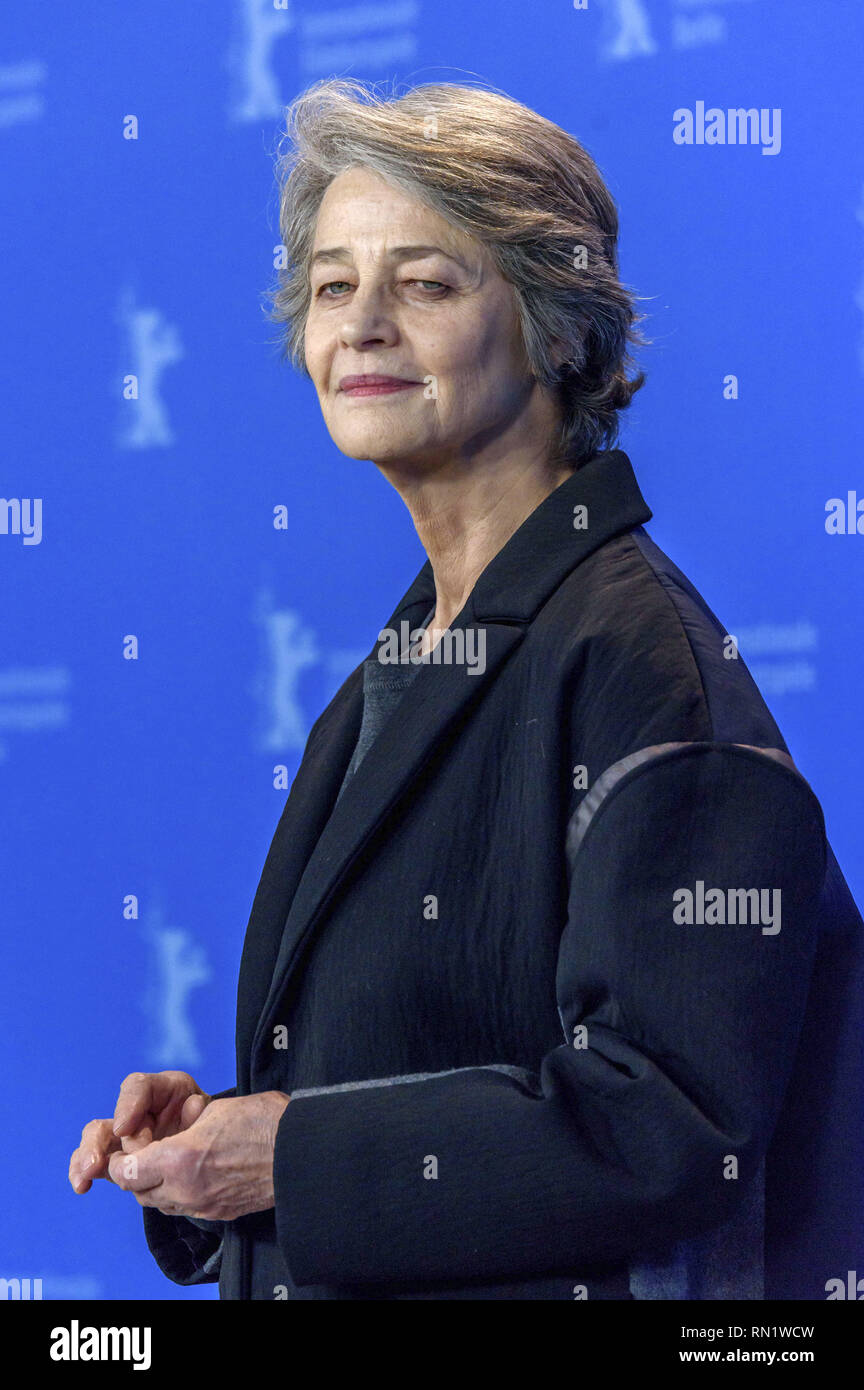 Berlin, Germany. 14th Feb, 2019. Charlotte Rampling beim Photocall zur ...
