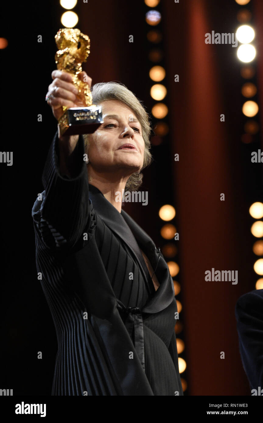 Berlin, Germany. 14th Feb, 2019. Charlotte Rampling attending the ...
