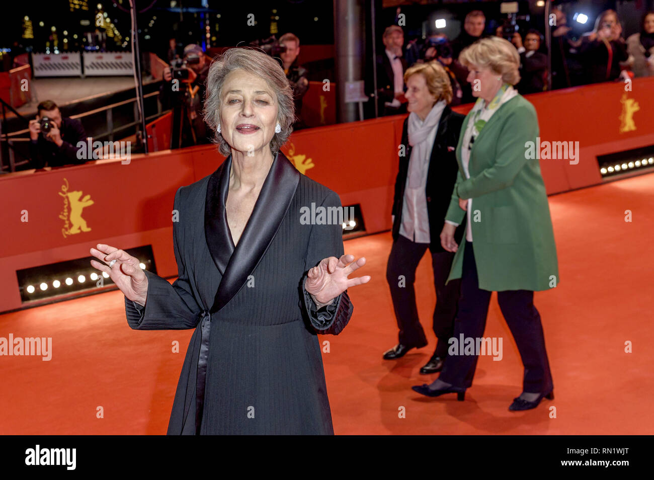 Berlin, Germany. 14th Feb, 2019. Charlotte Rampling bei der Verleihung ...