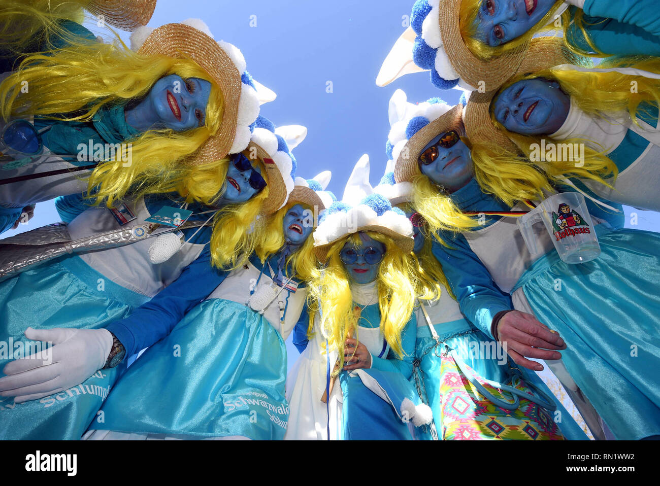 Lauchringen, Germany. 16th Feb, 2019. At a world record for the largest ...