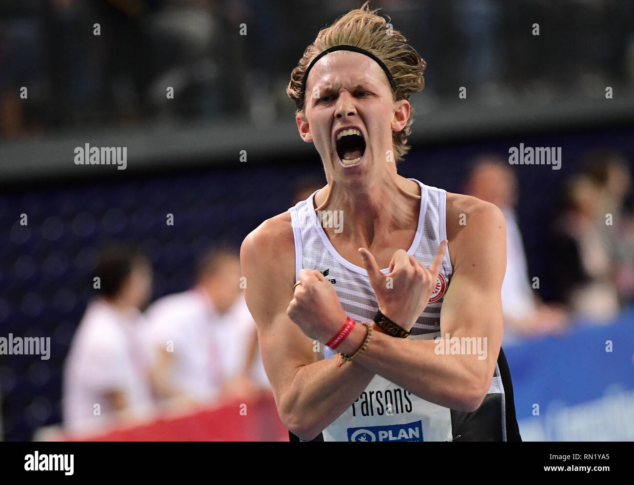 Leipzig, Germany. 16th Feb, 2019. Athletics, German Indoor ...