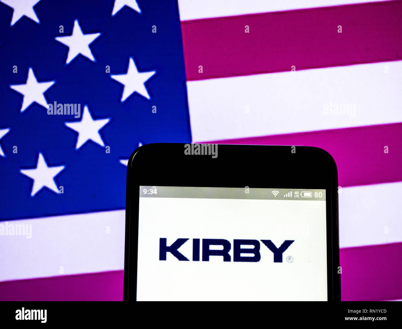 Kirby logo hi-res stock photography and images - Alamy