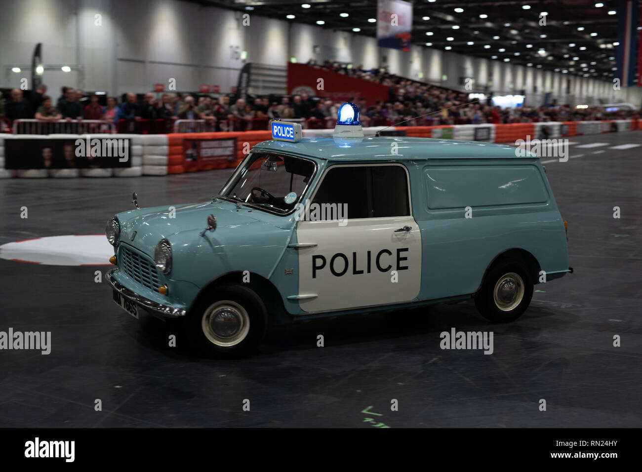London, UK. 16th Feb 2019. Classic Cars at the London Classic Car Show ...