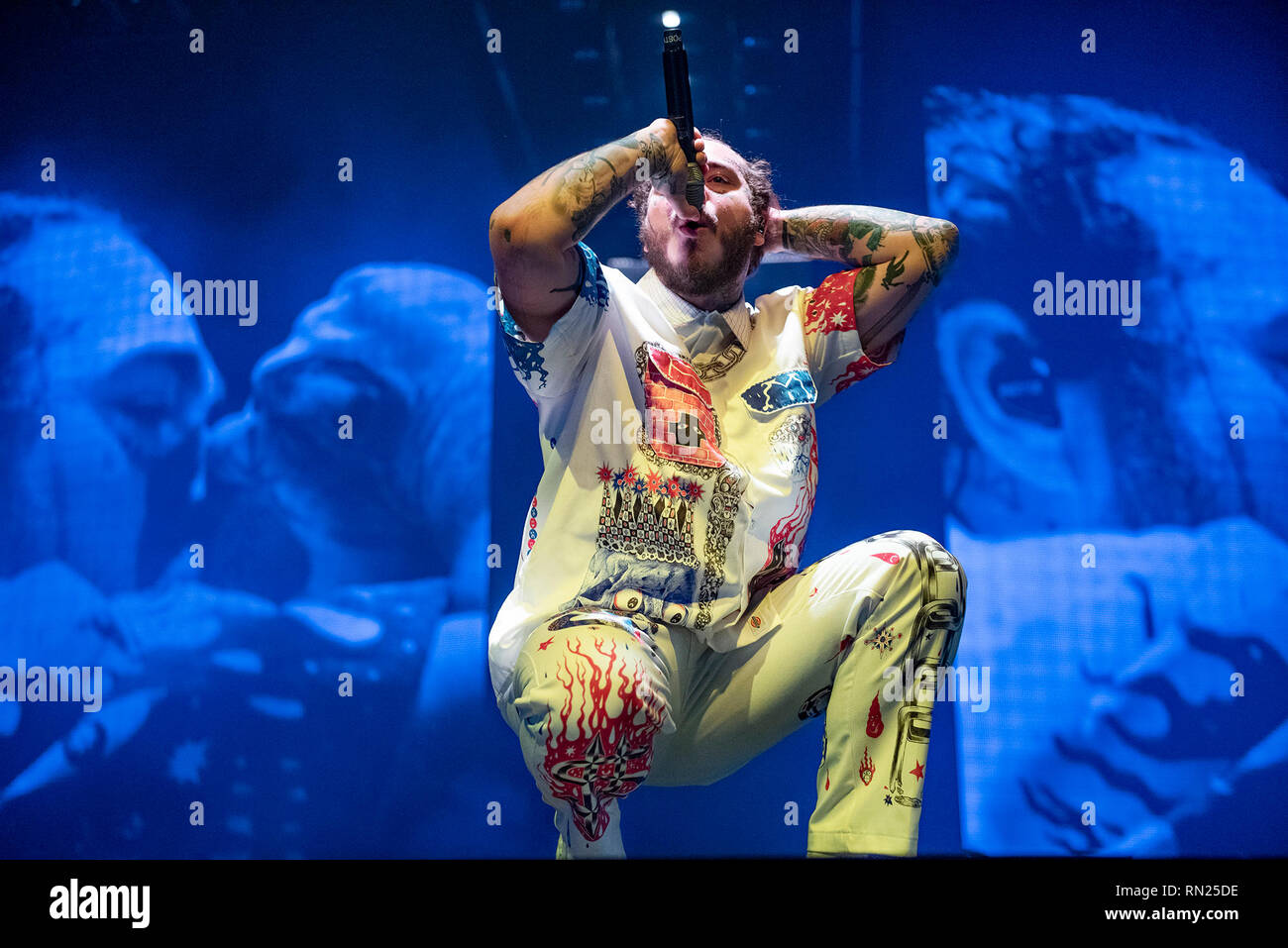 Post malone rapper hi-res stock photography and images - Alamy