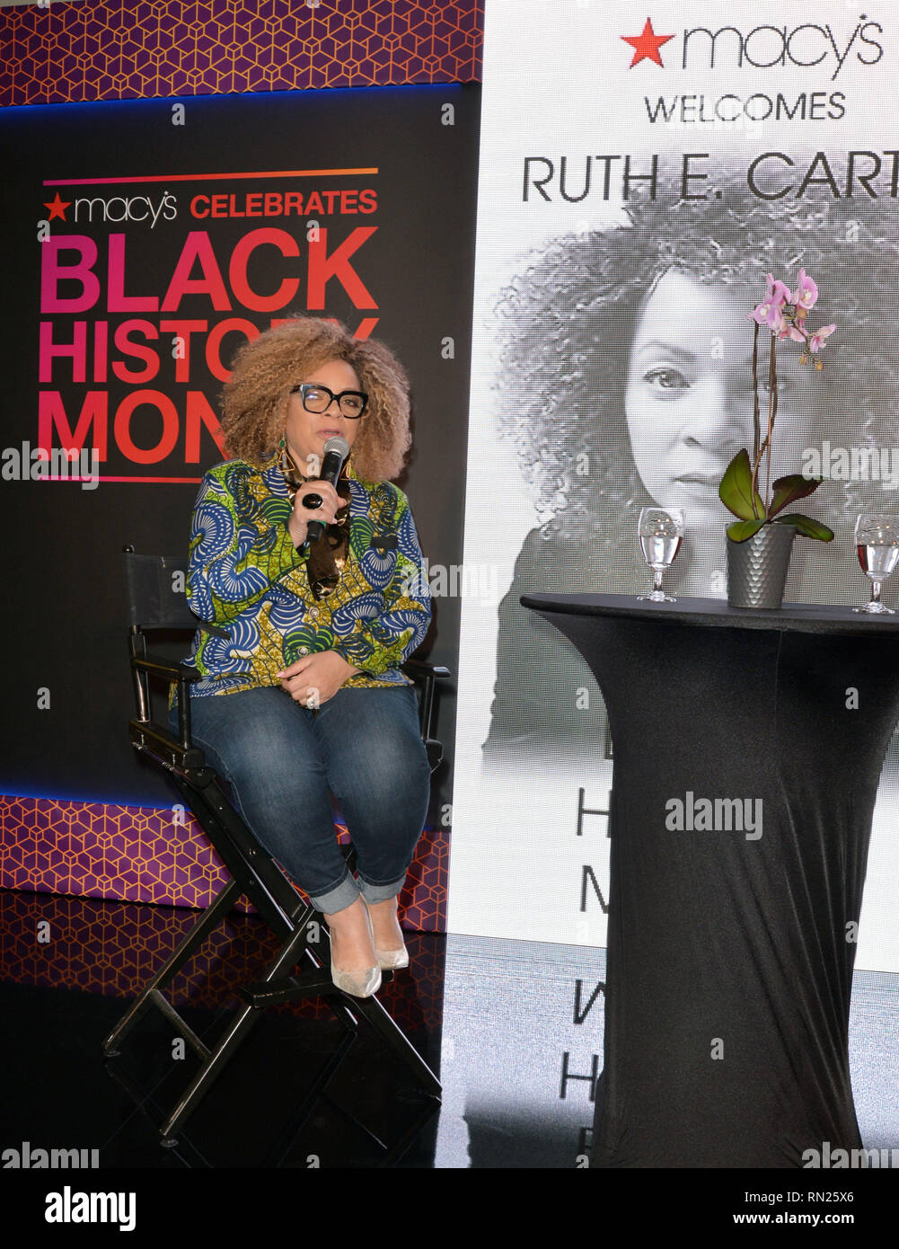 California, USA. 16th Feb 2019. Costume Designer Ruth E. Carter at Macy ...