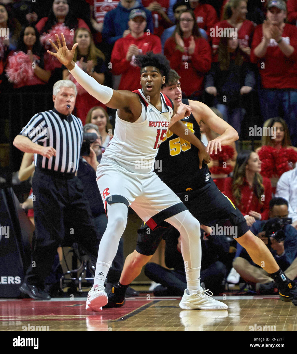 Piscataway, New Jersey, USA. 16th Feb, 2019. Rutgers Scarlet Knights ...