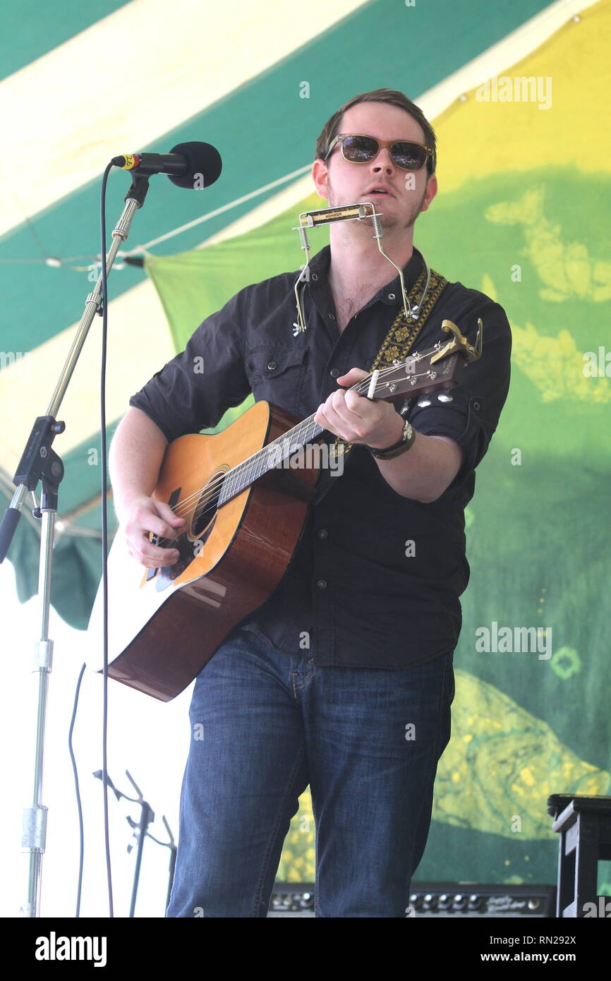 Singer, songwriter and guitarist John Fullbright is shown performing on ...