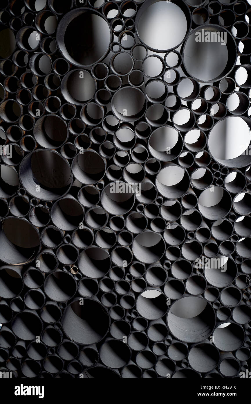 Abstract black background with circles, circles.Texture Stock Photo - Alamy
