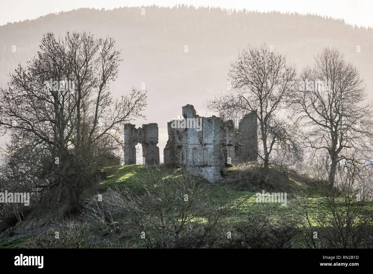English welsh border town hi-res stock photography and images - Alamy